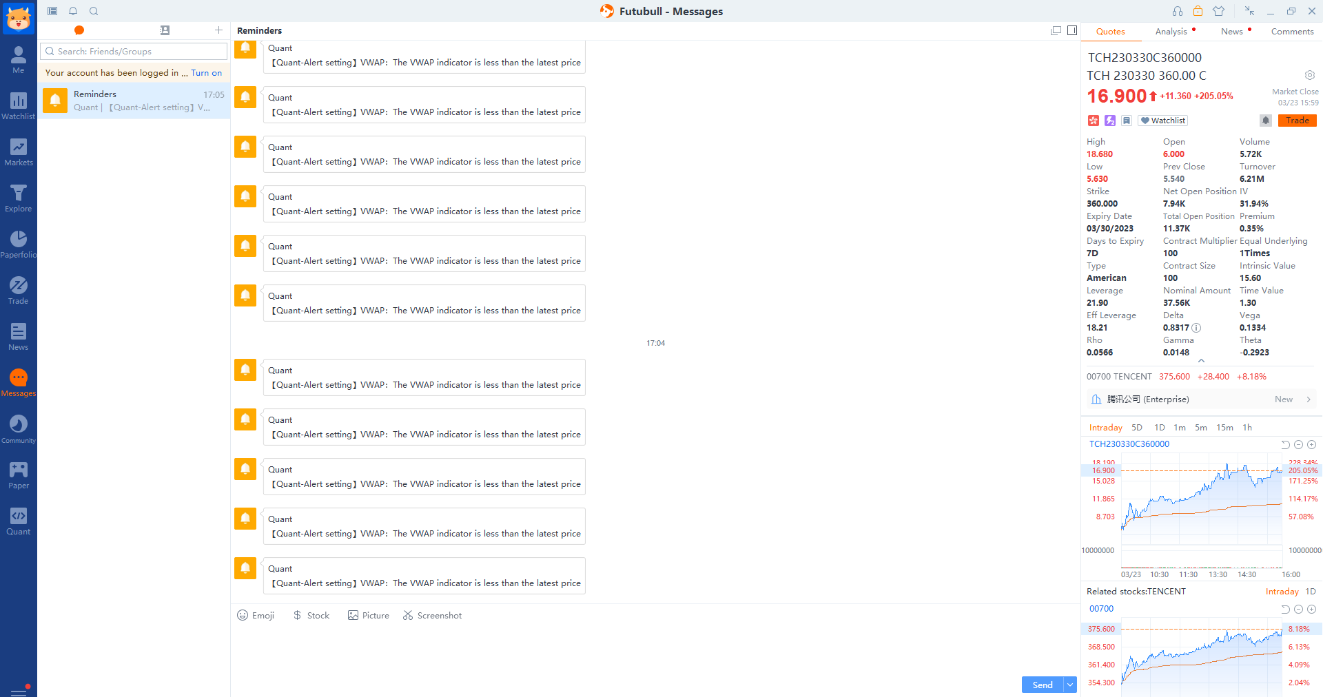 Set Alerts By Using Custom Indicators as Conditions-FUTU Help Center